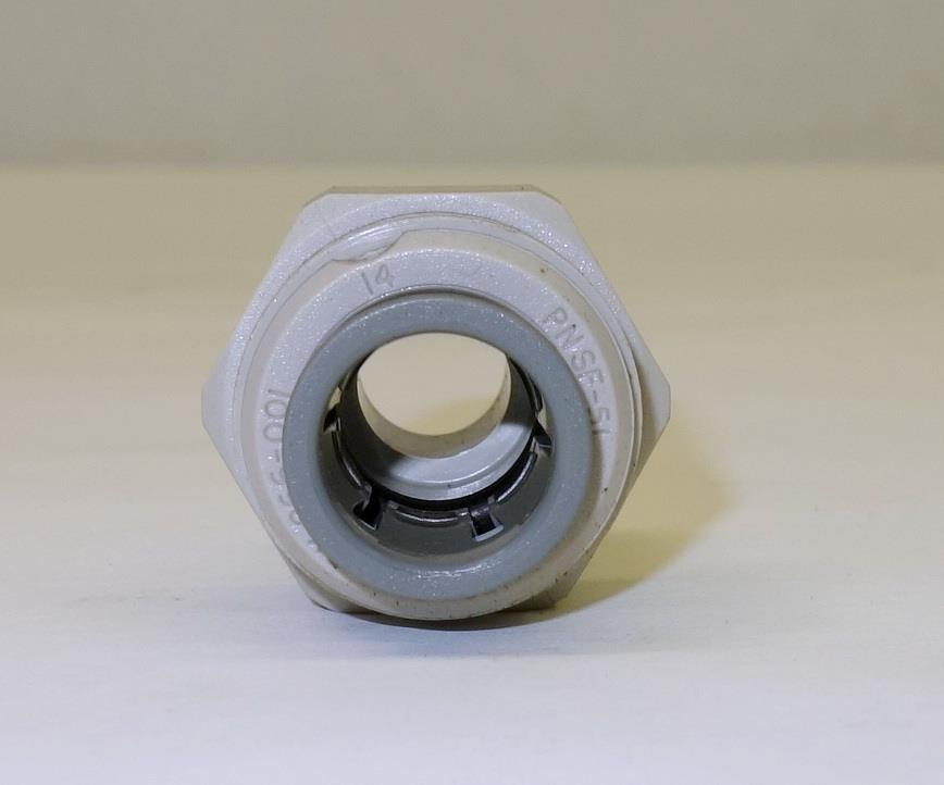 CTIS Airline Push Lock Fitting 3/8" Inch Male by 1/2" Inch Push Lock for M35A3 Series 2 ½ Ton Trucks